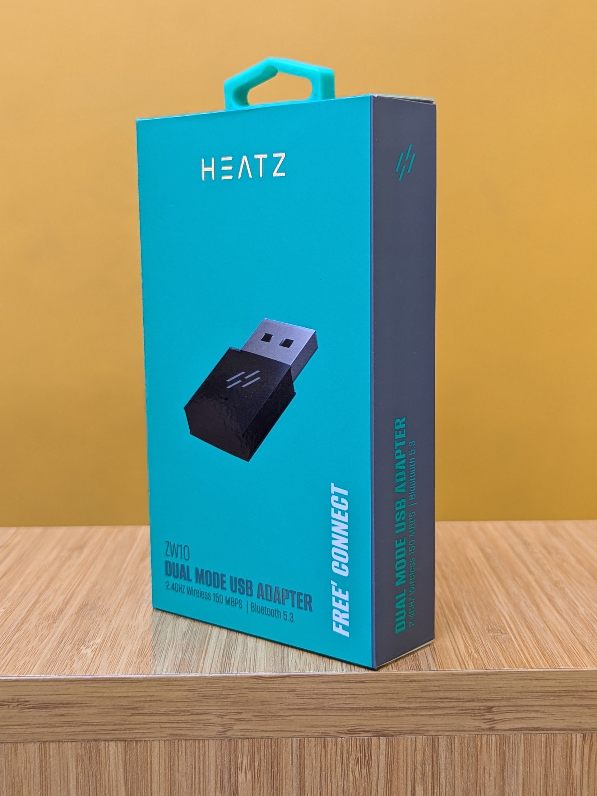 HEATZ Dual Mode USB Adapter Model ZW10, (Bluetooth & WiFi Adapter ...