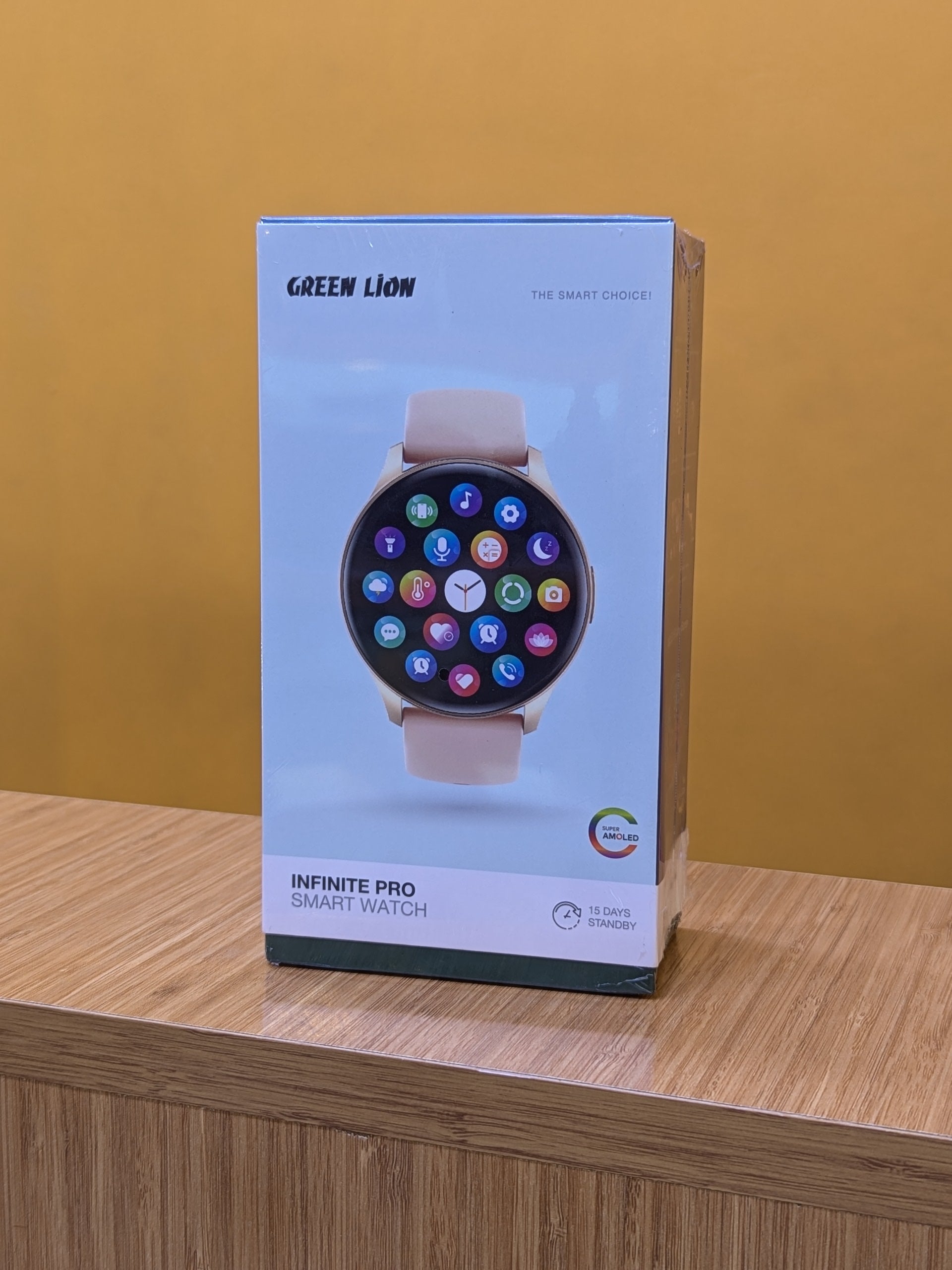 GREEN LiON Super AMOLED Smart Watch (Infinite Pro) – smart product tz