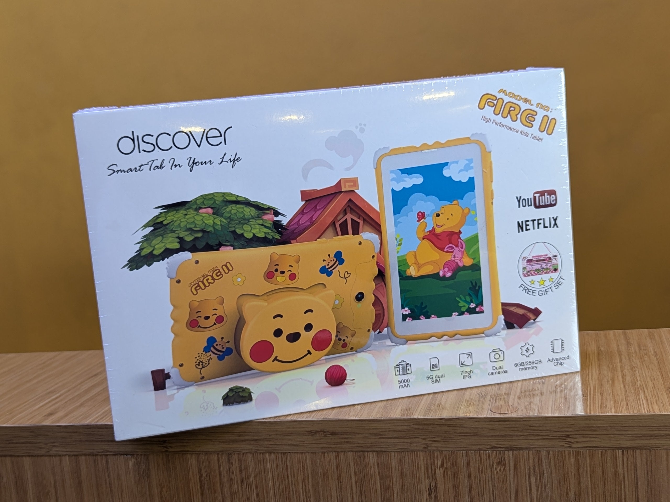 Discover Fire 11 Kids tablet Ram 6gb Storage 256gb, Network 5G Dual si ...
