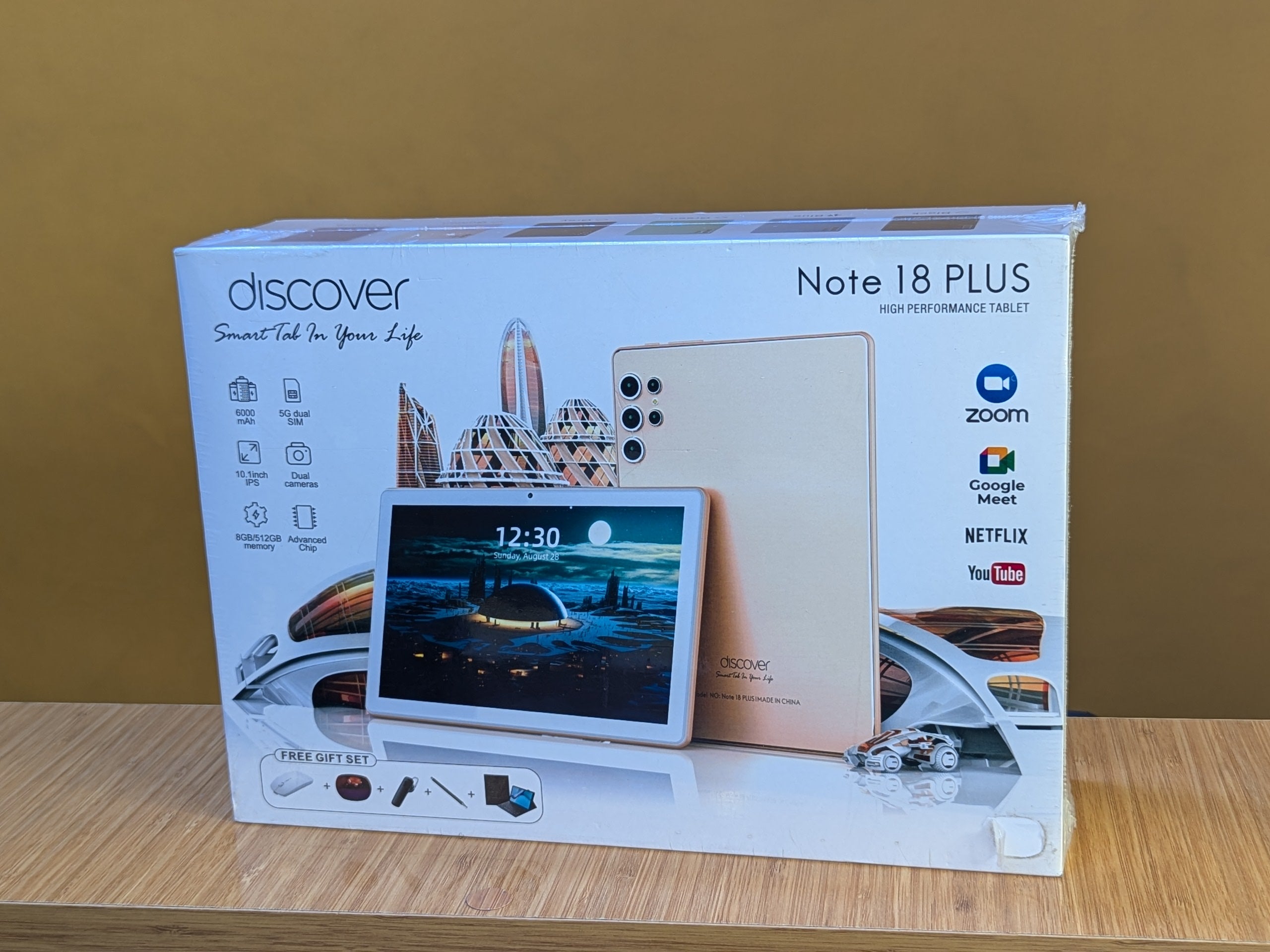 Discover Tablet Note 18 PLUS Ram 8gb Storage 512gb Network 5G Dual Sim ...