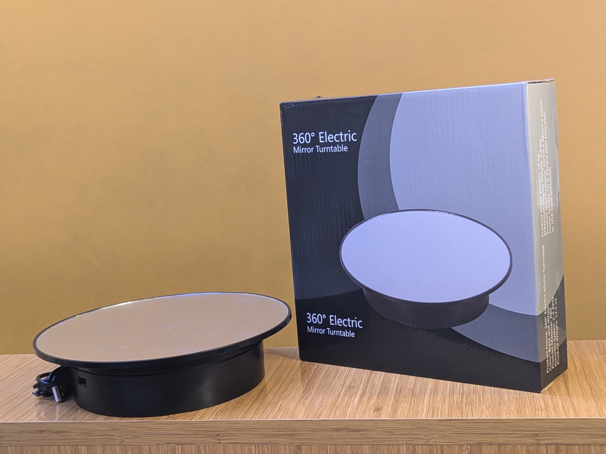 360° Electric mirror turntable – smart product tz