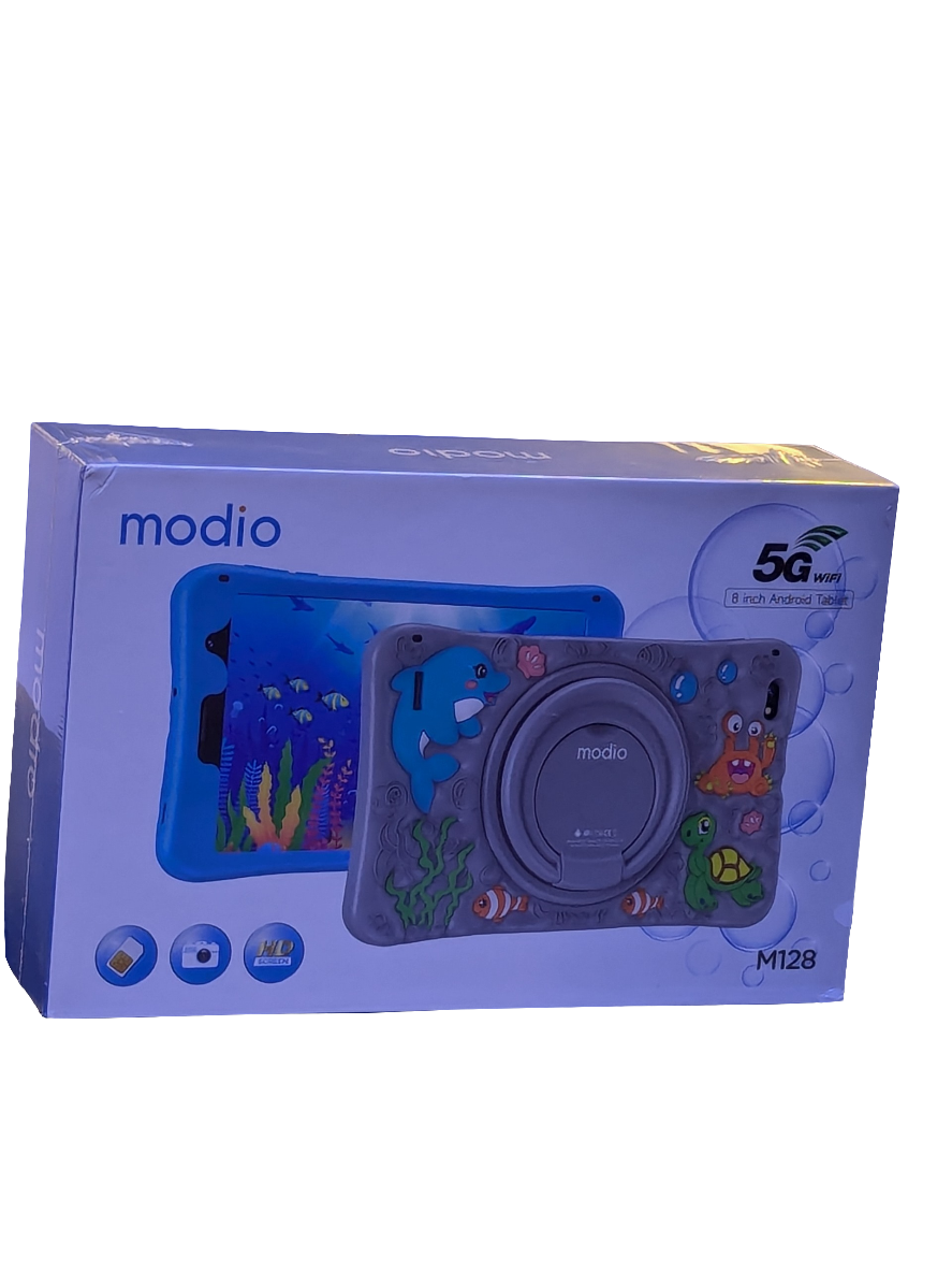 modio kids Tablet M128 Ram 6GB Storage 256gb 5G sim card Screen Size 8 ...