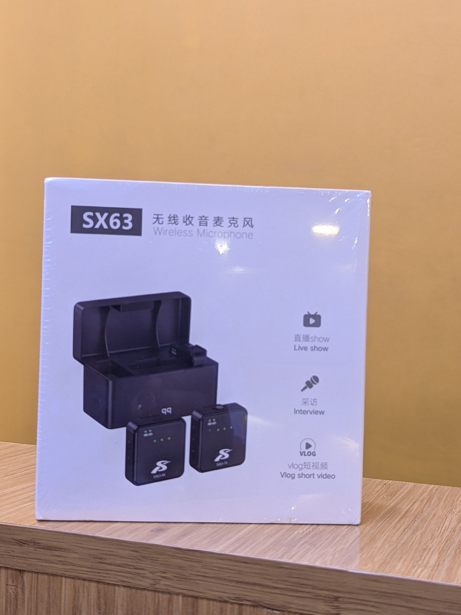 Wireless Microphone SX63 – smart product tz